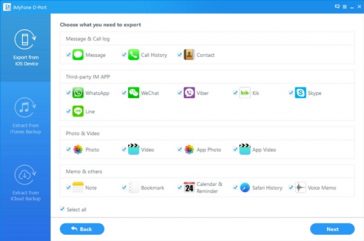 HOW TO: Transfer your datas from iPhone to Computer using iMyFone D ...